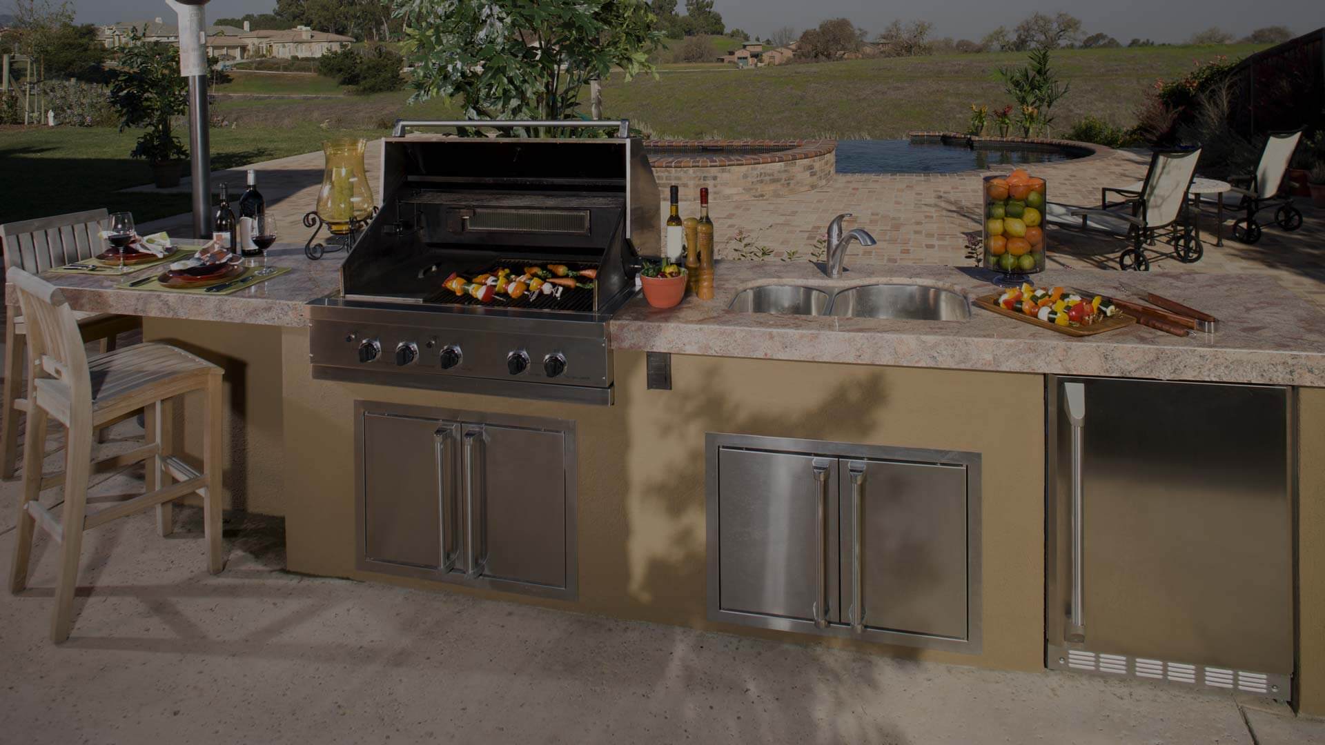 Plumbers 911 | News And Tips | Winterize Your Outdoor Kitchen